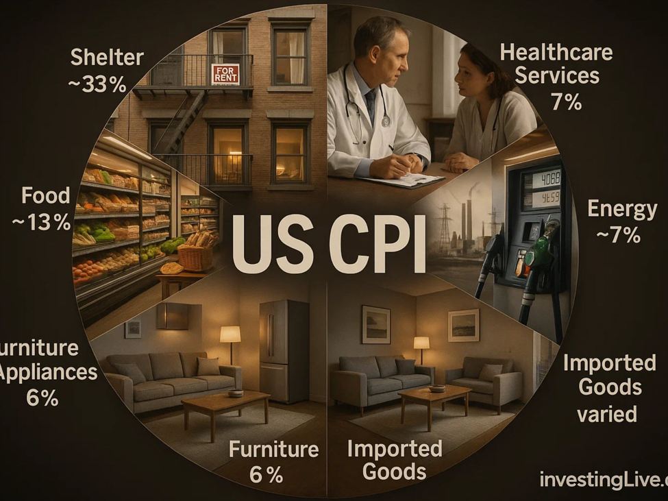 US CPI for July 0.2% versus 0.2% expected. Core 0.3% versus 0.3% expected | investingLive